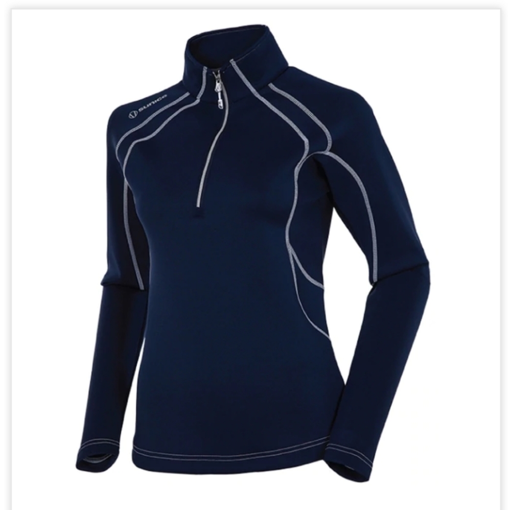 Sunice Megan Lightweight Thermal Stretch Pullover - Gem